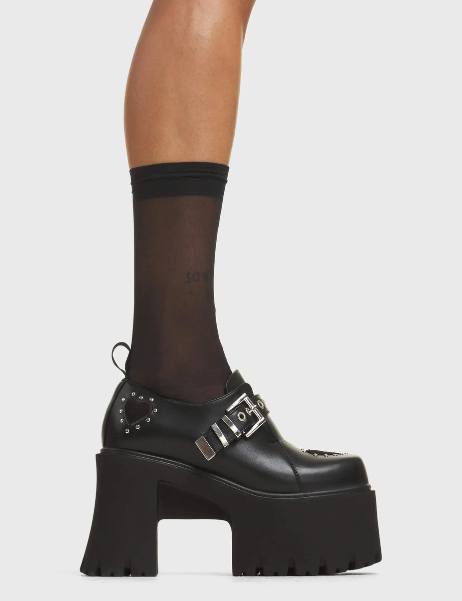 Read You Chunky Platform Shoes – LAMODA US