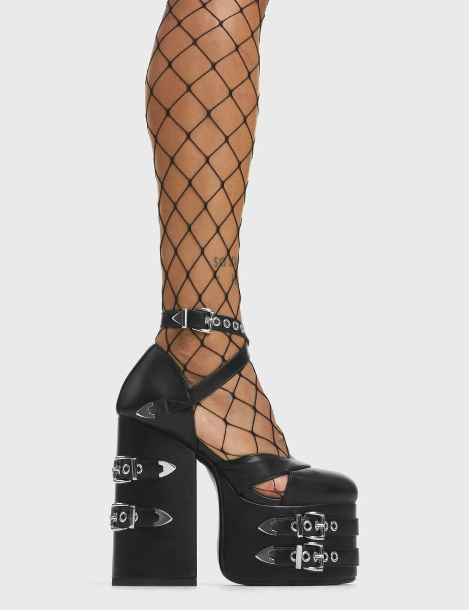 Dangerous Platform Heels – LAMODA US