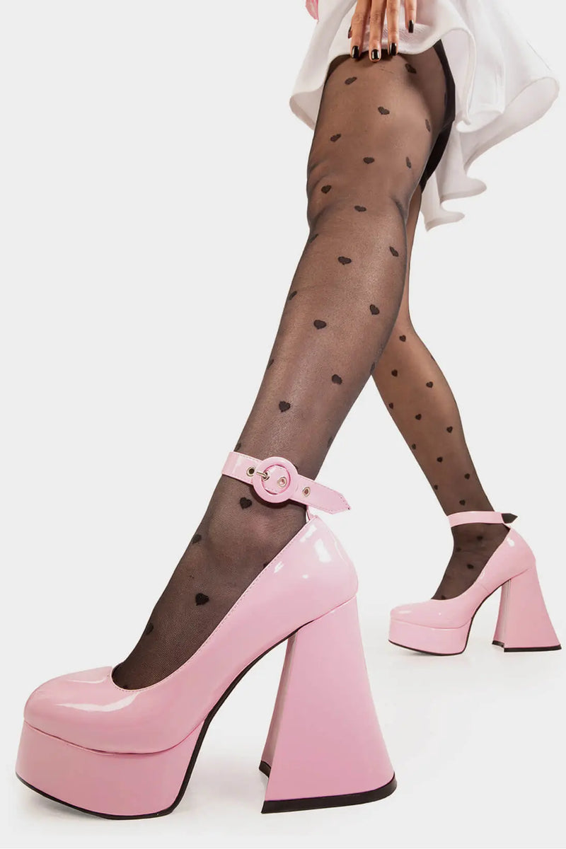 Build Me Up Platform Heels – LAMODA US