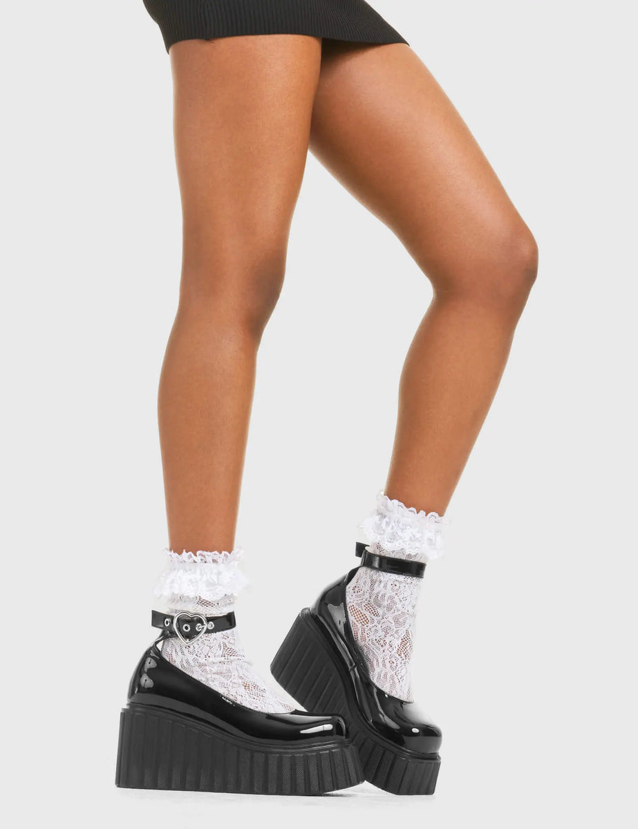 Cant Stop Chunky Platform Creeper Shoes – LAMODA US